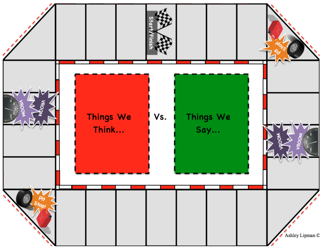Think Vs. Say Board Game – Hub For Helpers