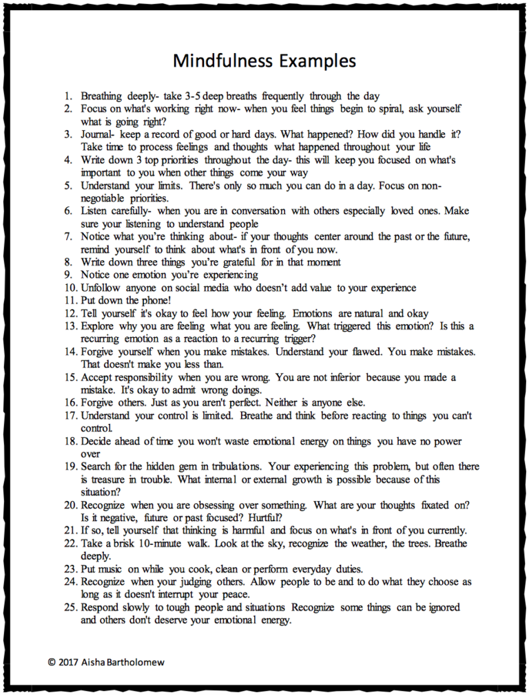 Mindfulness Tree – Hub For Helpers