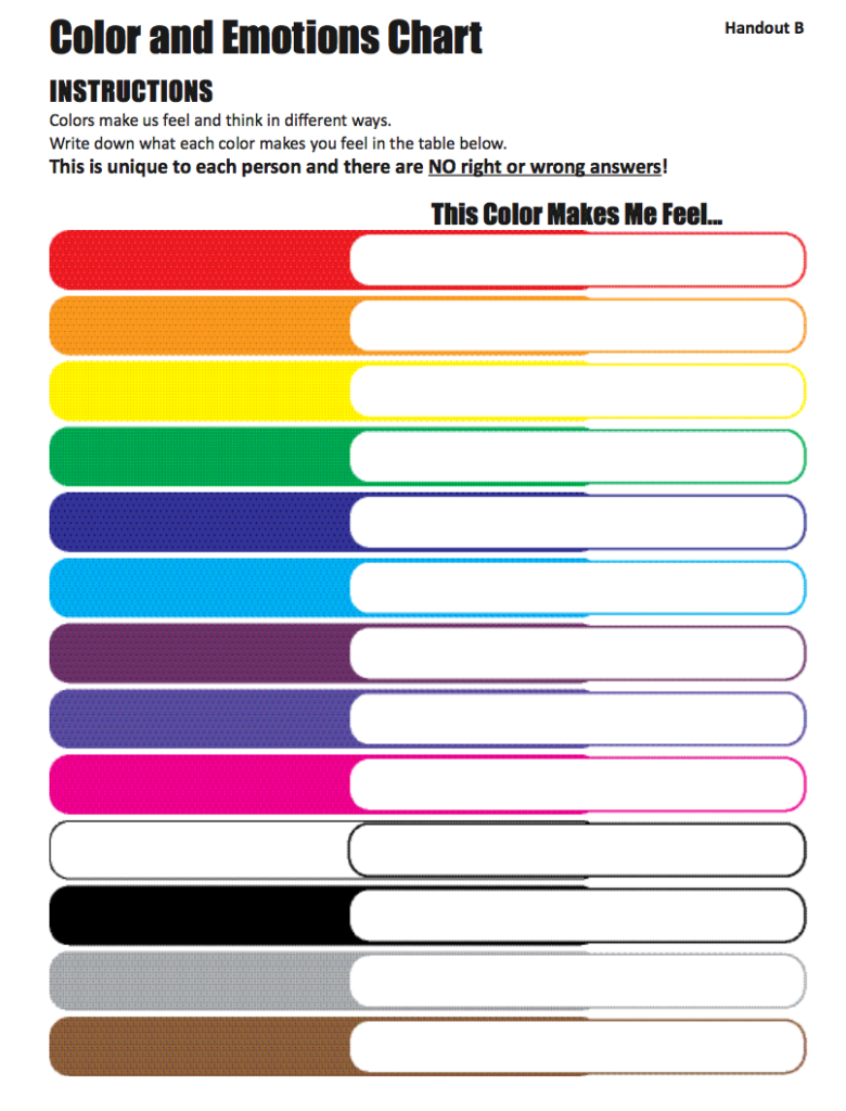 What Color is My Anger? – Hub For Helpers