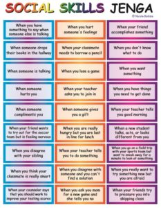 Social Skills Jenga – Hub For Helpers